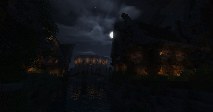 Drayton - The Village Above the Skies Minecraft Map