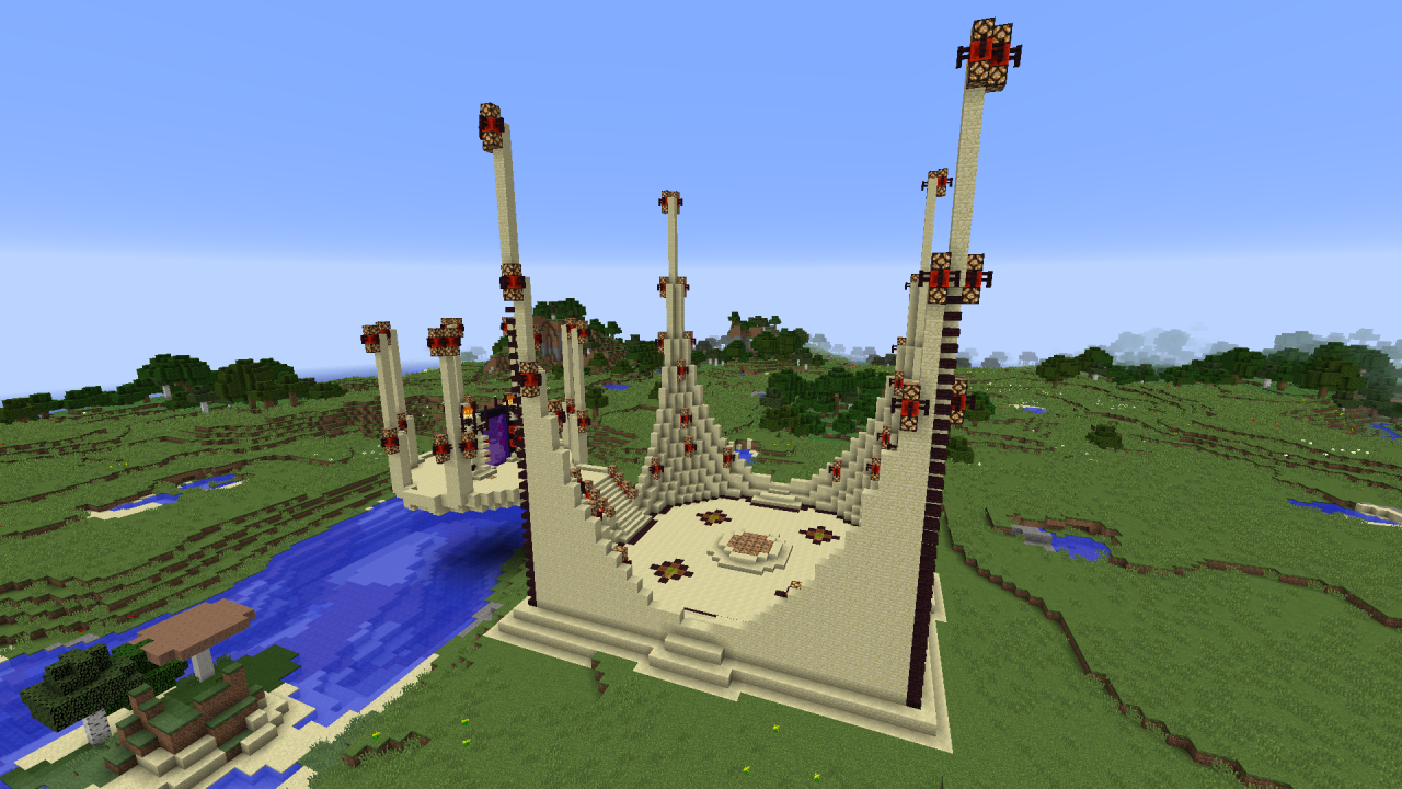 Warp Tower 07 V 1.1 Minecraft Map