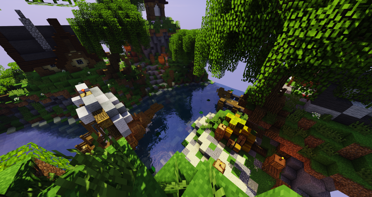 Fantasy Plot (inspired by an old game). +DOWNLOAD! Minecraft Map