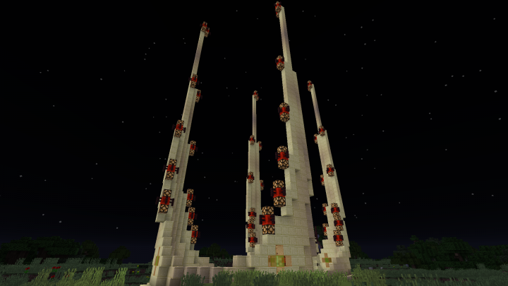 Warp Tower 08 V 1.1 Minecraft Map