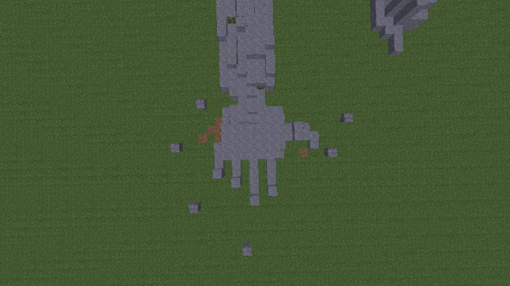 Destroyed Giant Hand Minecraft Map