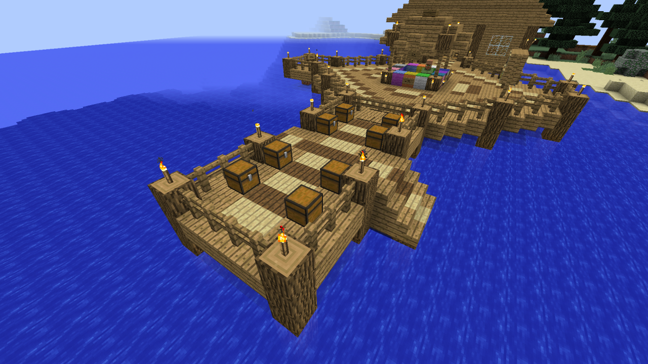 Fishing Paradise Minecraft Map