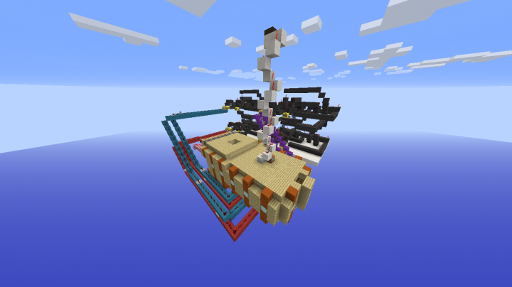 4 BIT Computer in Minecraft Minecraft Map