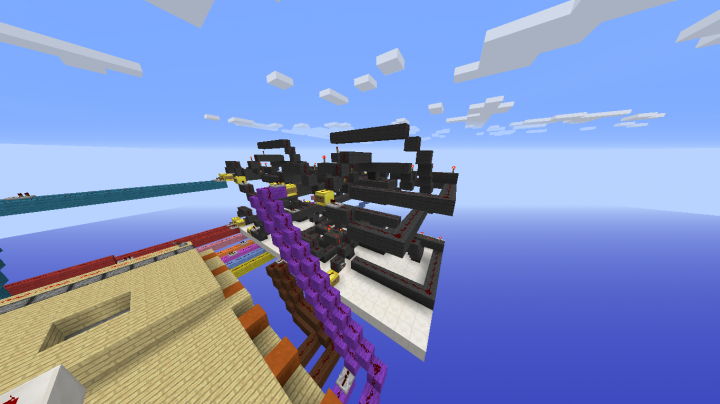 4 BIT Computer in Minecraft Minecraft Map