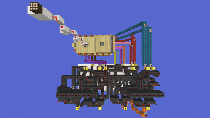 4 BIT Computer in Minecraft Minecraft Map