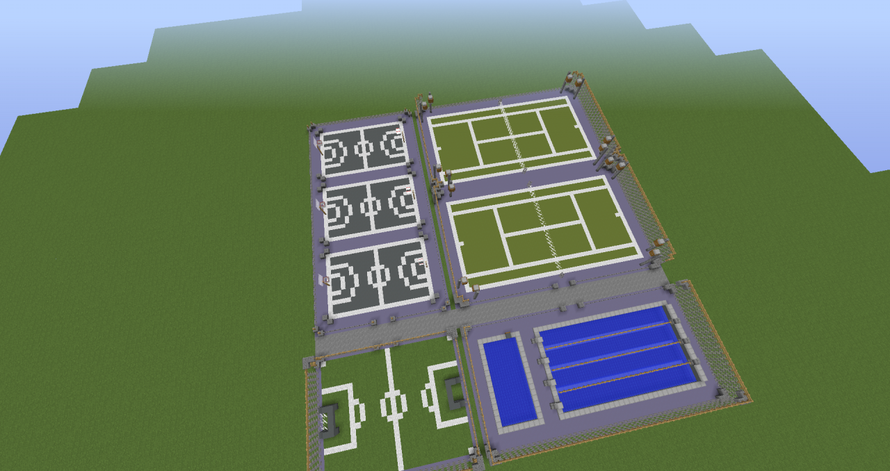 SportsPark(For SportsMod) Minecraft Map