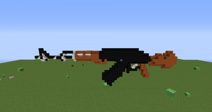 AK-47 Minecraft Map