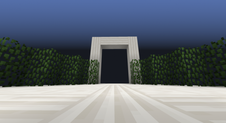 Simple Server Hub Minecraft Map