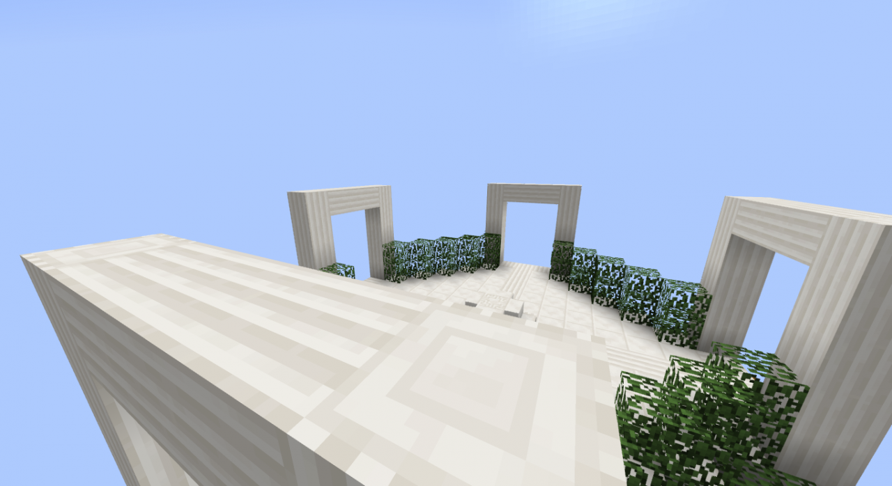 Simple Server Hub Minecraft Map