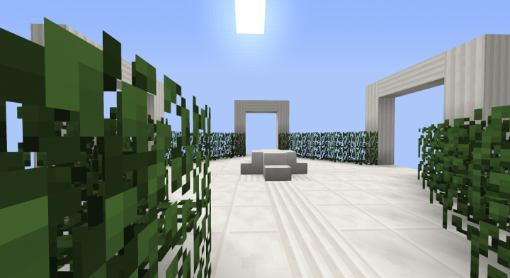 Simple Server Hub Minecraft Map