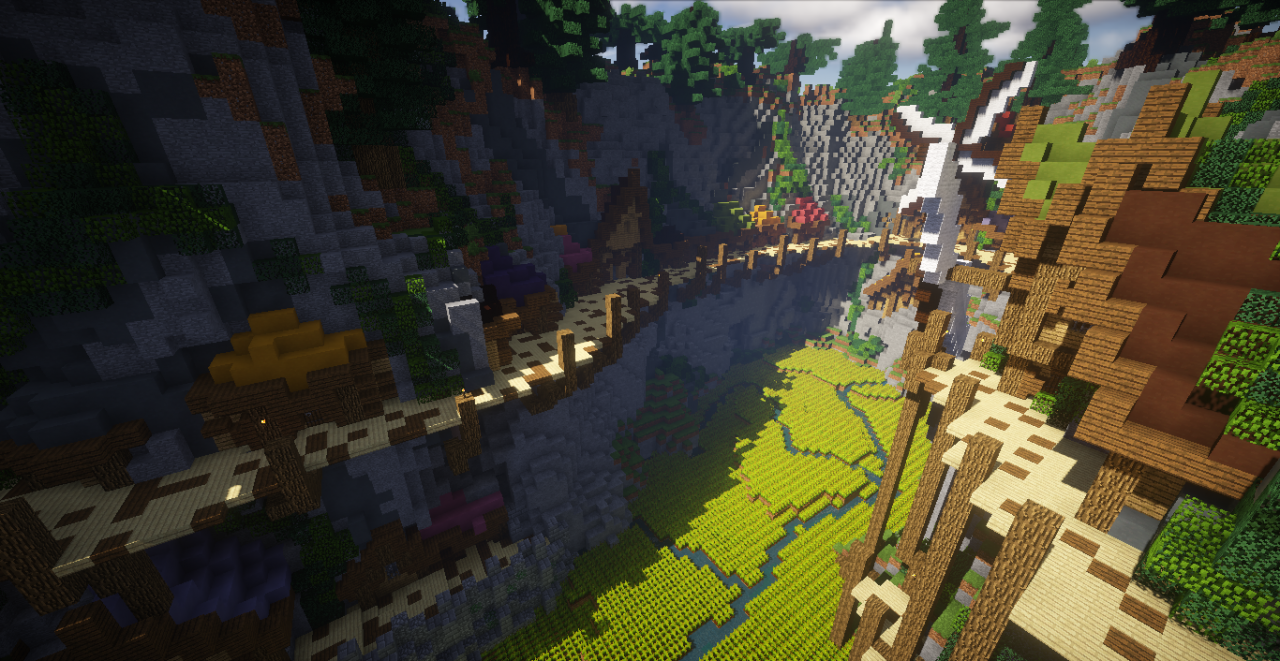 Valley Village Minecraft Map