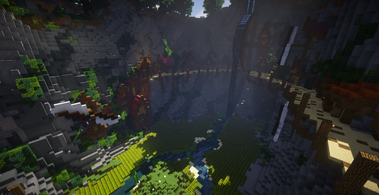 Valley Village Minecraft Map