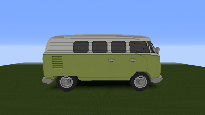 Volkswagen Transporter Van (T1) Minecraft Map