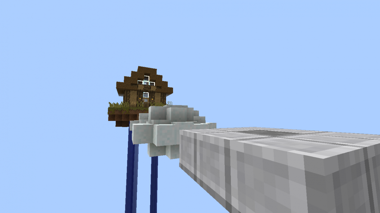 Cloud House. Minecraft Map