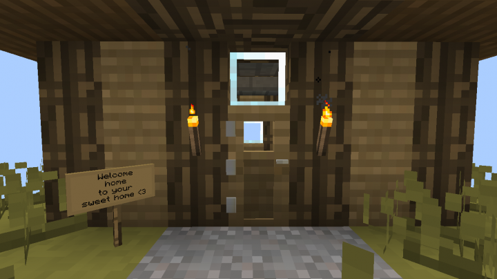 Cloud House. Minecraft Map