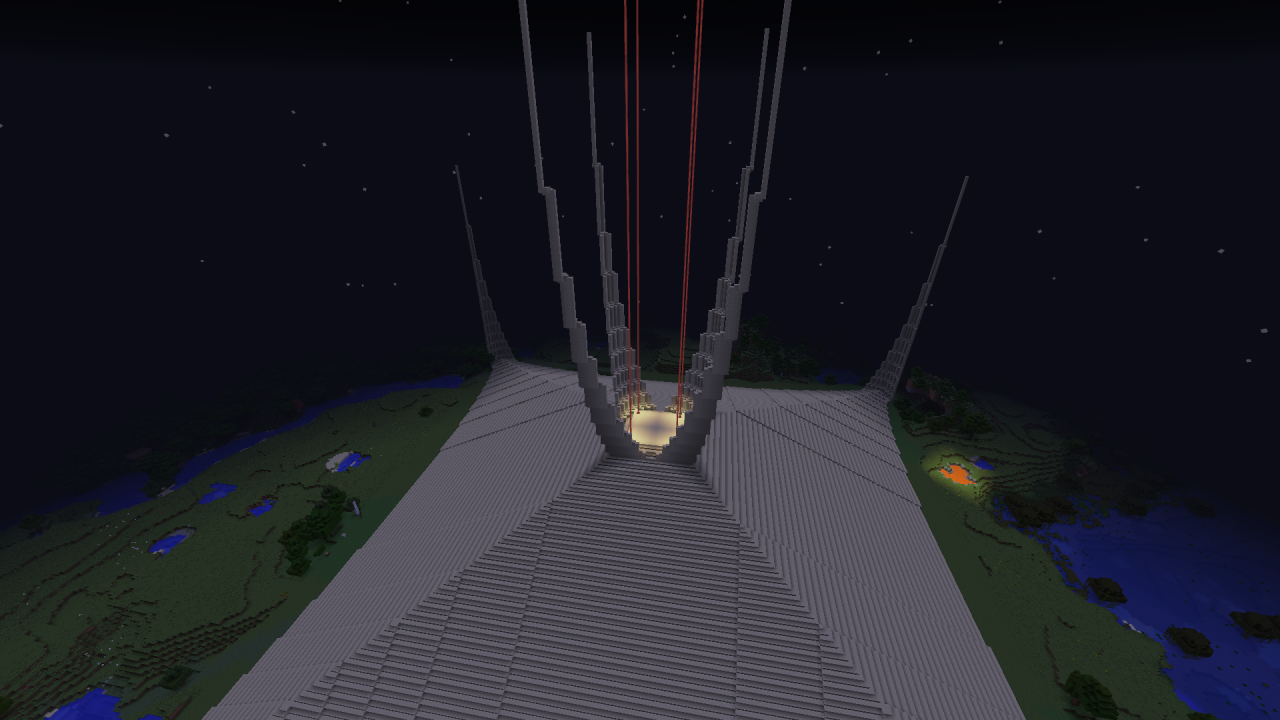 Mega Pyramid with Spires 03 V 1.0 Minecraft Map