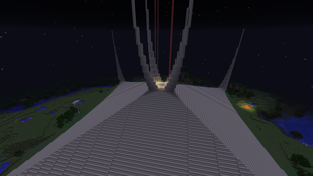 Mega Pyramid with Spires 03 V 1.0 Minecraft Map