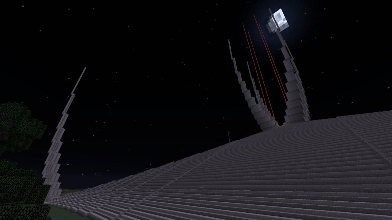 Mega Pyramid with Spires 03 V 1.0 Minecraft Map