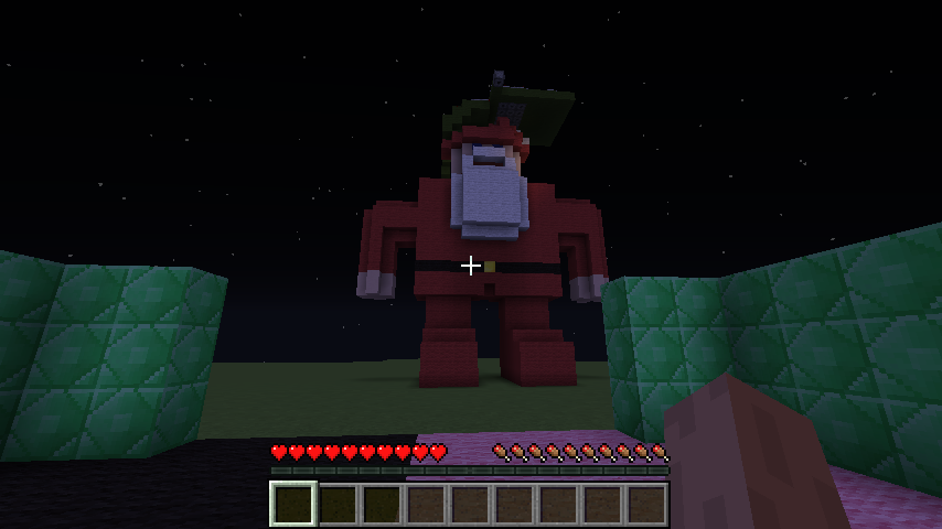 Burning Santa Minecraft Map