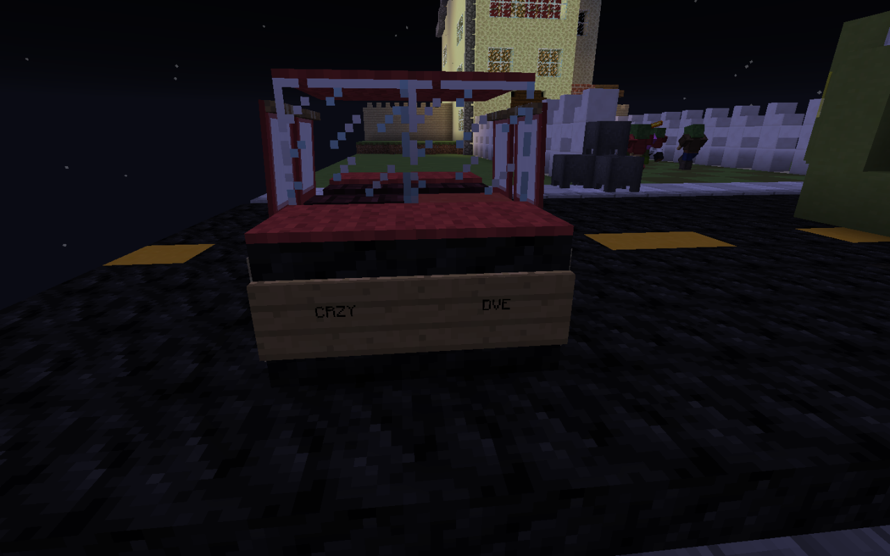 Plants VS Zombies Houses Minecraft Map