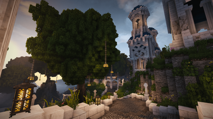 [WIP] Edwyn Town - High elves city contest #WeAreConquest Minecraft Map