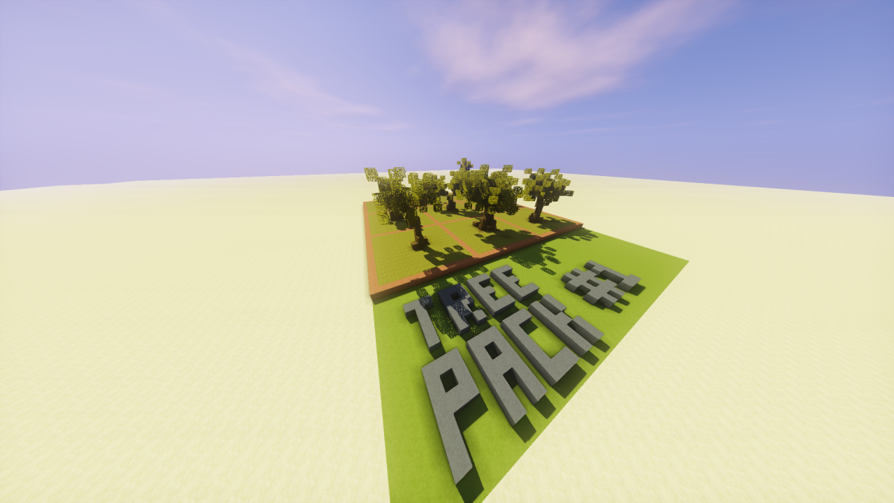 Tree Pack [Plains] Minecraft Map