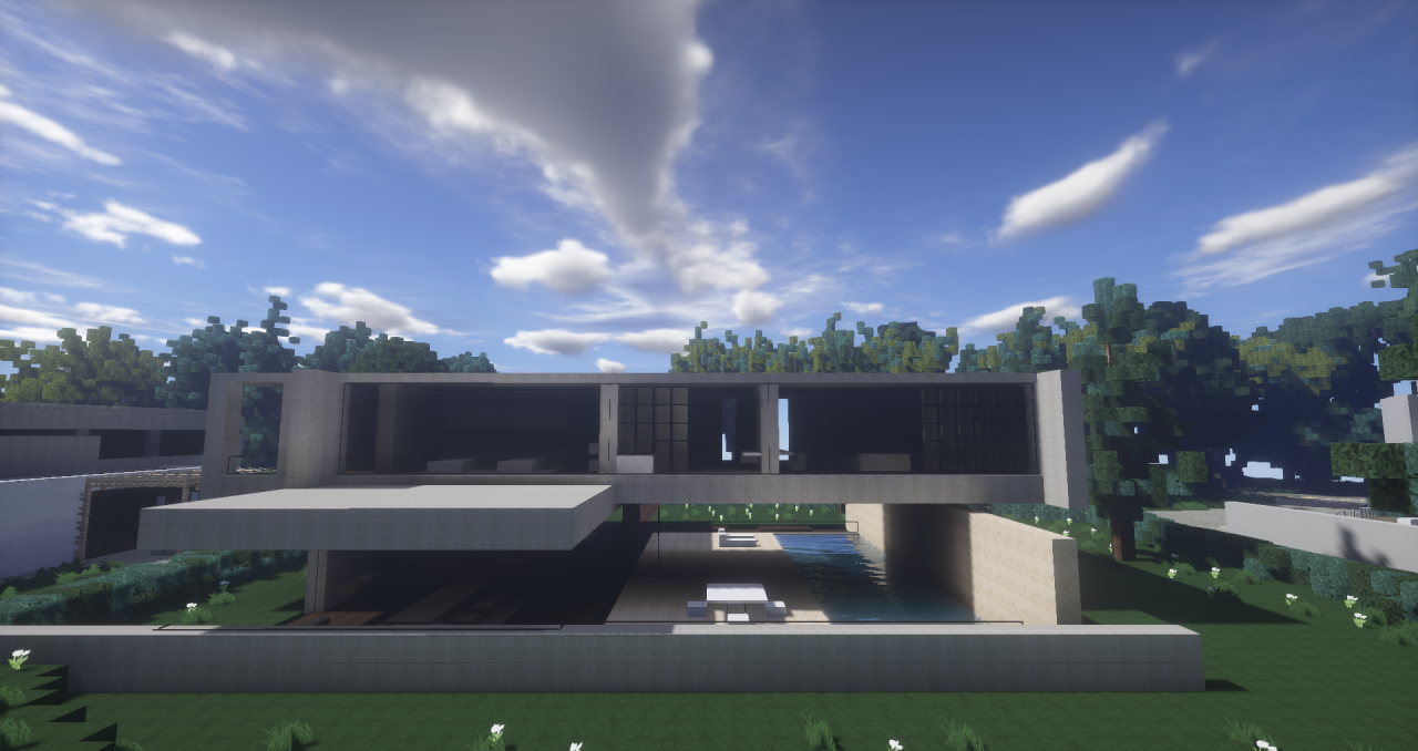 Modern Contemporary Home - 3 Minecraft Map