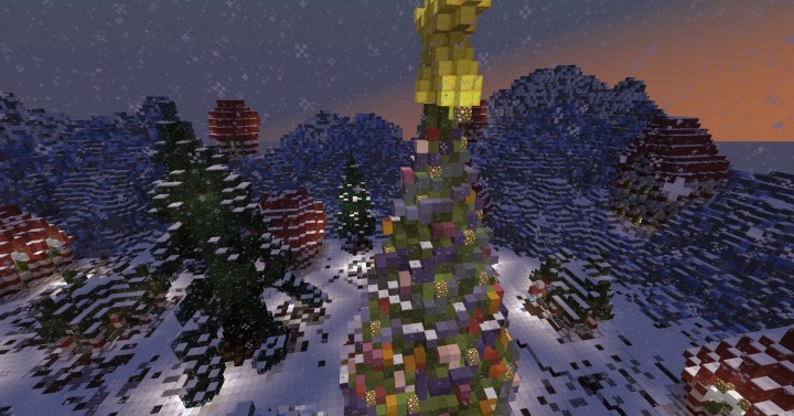 Christmas Map (Spawn) Minecraft Map