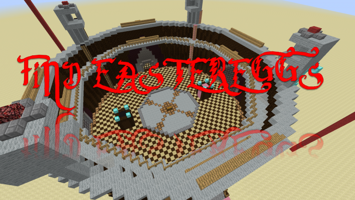 BURNING POPULARMMOS ARENA (1.8.9) Minecraft Map