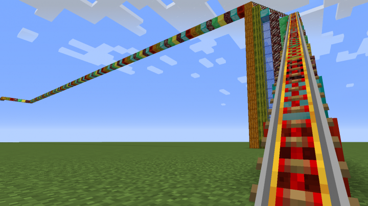 Redstone Railroad Track Minecraft Map