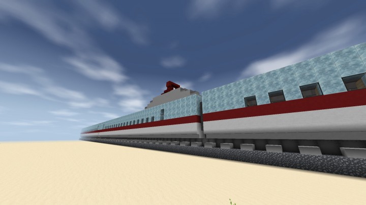 JR East | E5 Series Shinkansen | High Speed Train Minecraft Map