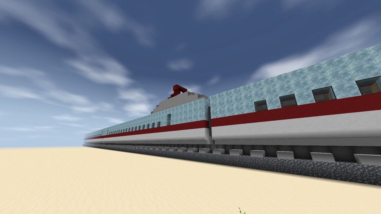 JR East | E5 Series Shinkansen | High Speed Train Minecraft Map