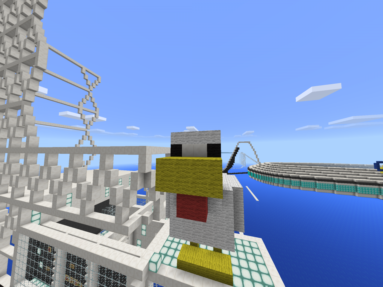 Moving Chicken News Headquarters Minecraft Map