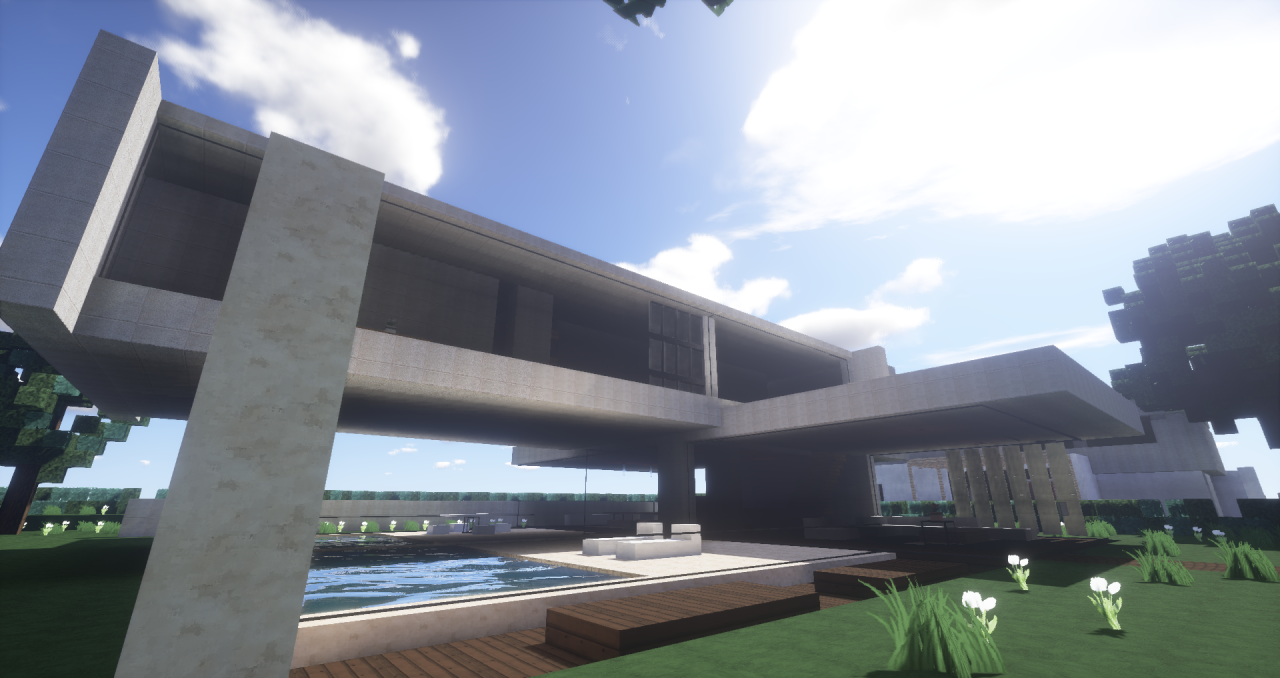 Modern Contemporary Home - 3 Minecraft Map