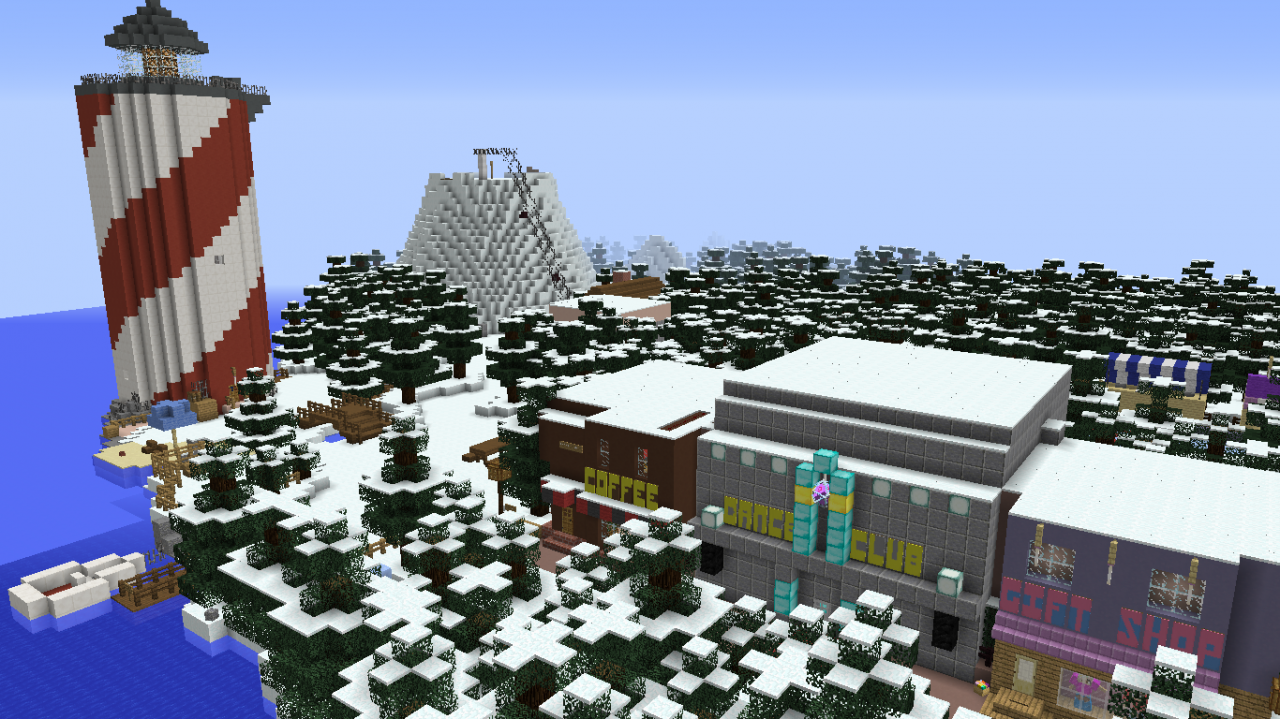 [Accurate] Club Penguin in Minecraft Minecraft Map