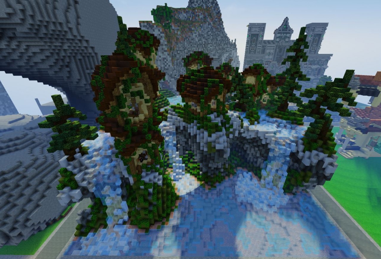Fantasy Village Minecraft Map