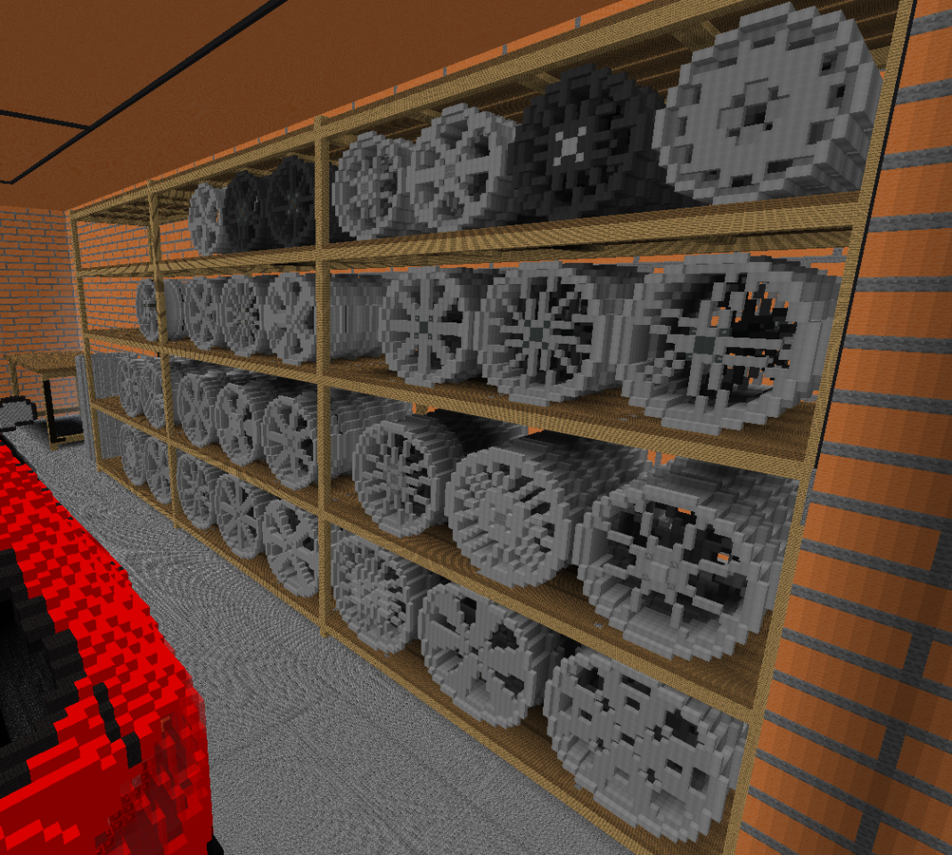 Tuning wheels R17 Minecraft Map