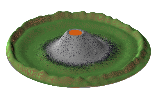 Volcano Pvp (large pvp map) Minecraft Map