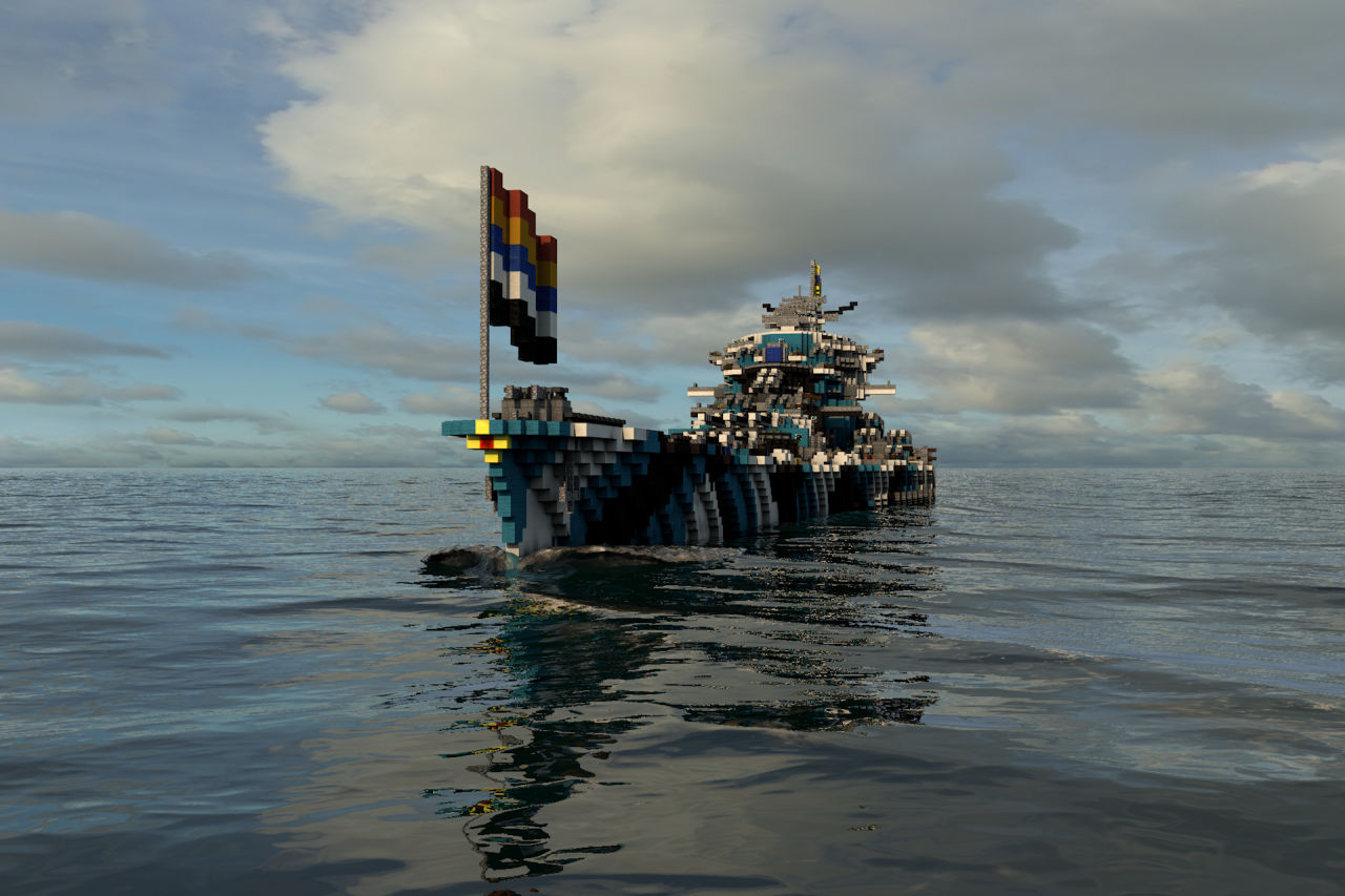 battleship shuri Minecraft Map