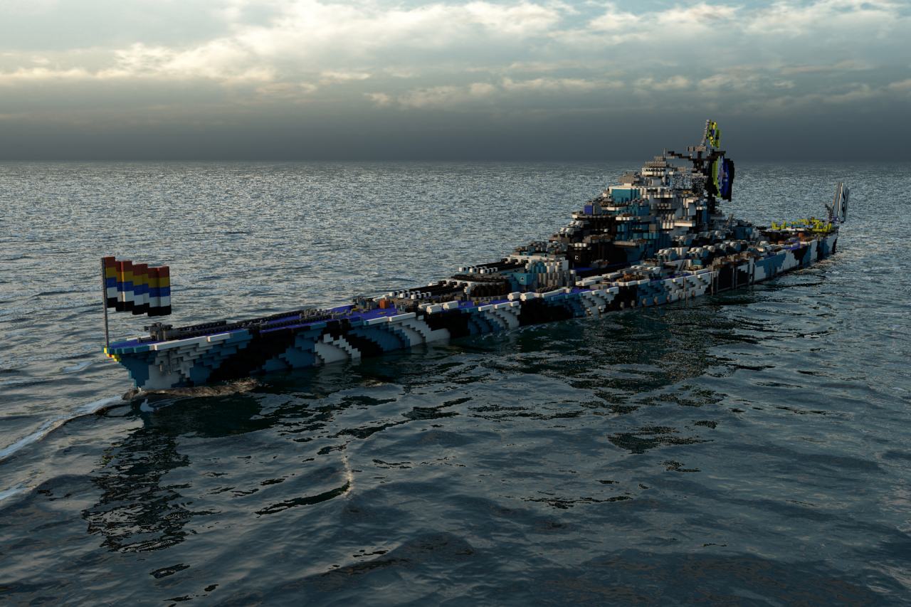 battleship shuri Minecraft Map