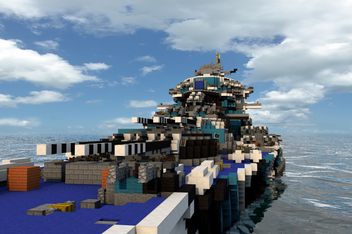 battleship shuri Minecraft Map