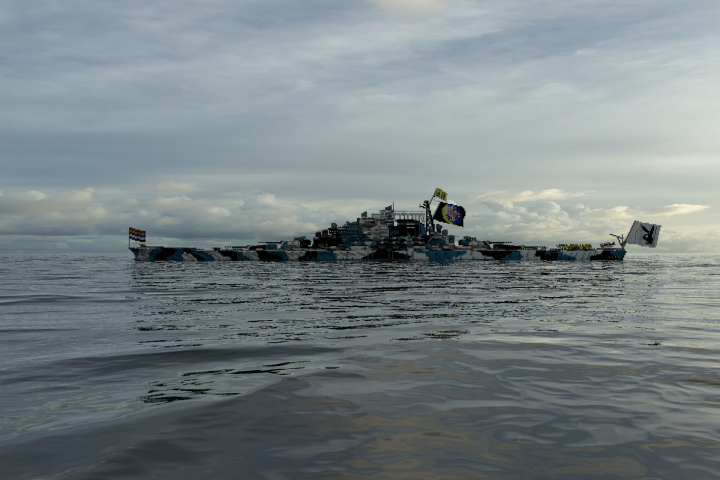 battleship shuri Minecraft Map