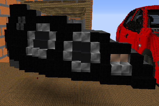 Tuning Headlights Peugeot 206 ANGEL EYES Minecraft Map