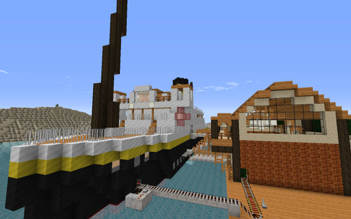 RMS Majestic Minecraft Map