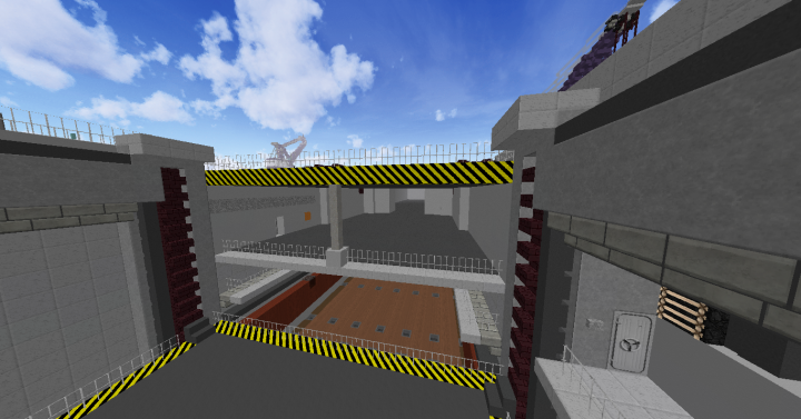 Foudre-class landing platform dock Minecraft Map