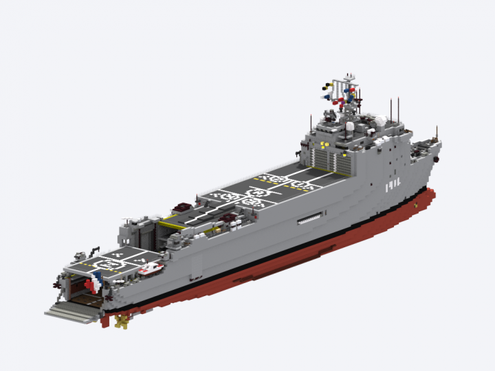 Foudre-class landing platform dock Minecraft Map