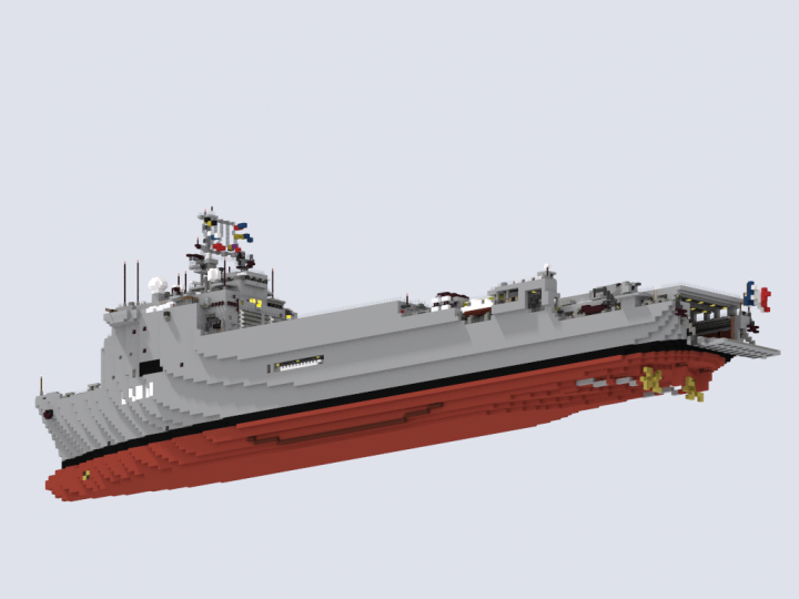 Foudre-class landing platform dock Minecraft Map