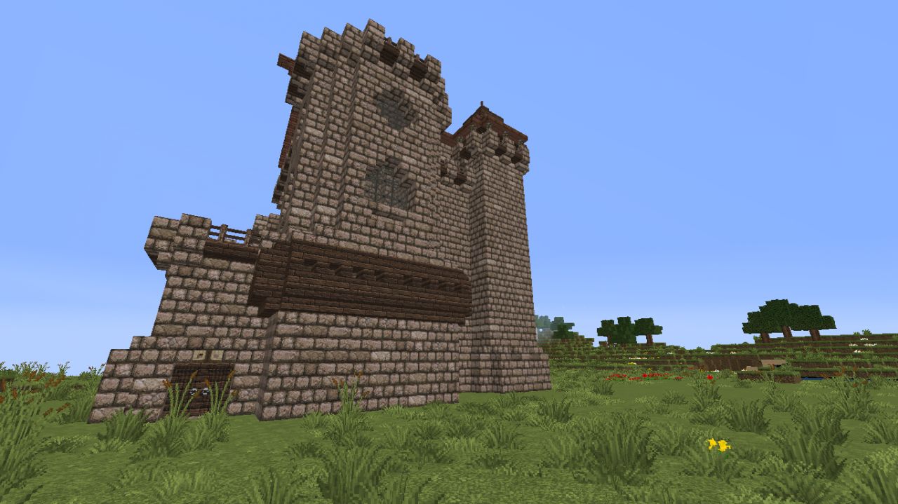 Town Center Castle Minecraft Map