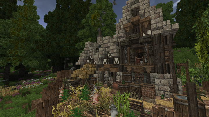 Misc. Builds on Conquest Reforged Server Minecraft Map