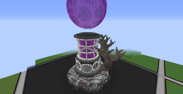 Futuristic Tower/Energy Source Minecraft Map